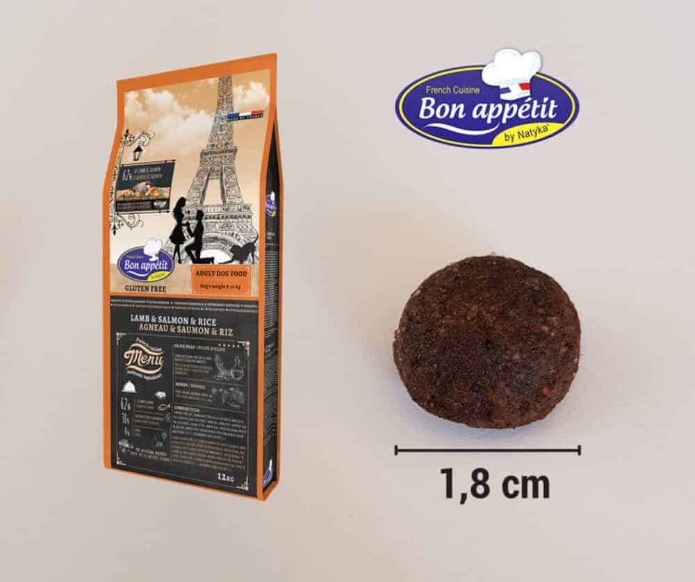 Bon Appetit Adult Dog Lamb & Salmon & Rice Dry Food: hypoallergenic ...